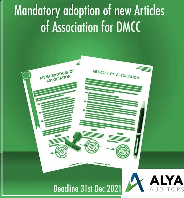 All the DMCC companies kindly note - Alya Auditors