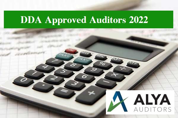 Dubai Development Authority (DDA) Approved Auditors - Alya Auditors